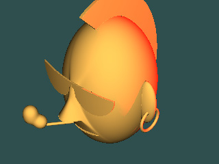 HyperFun: Examples. Yankee